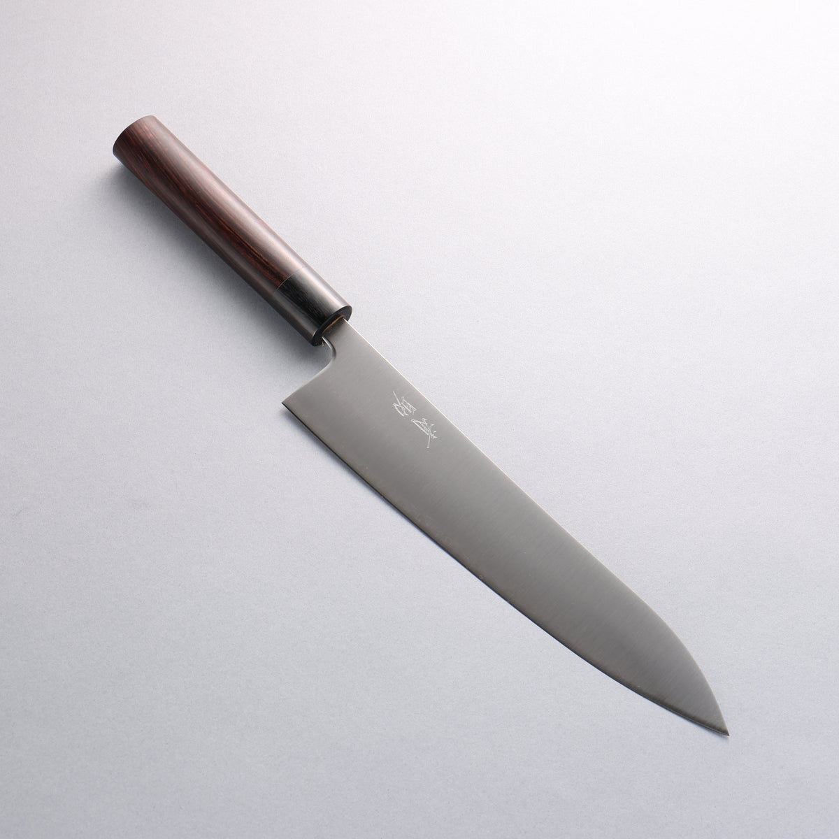 Seisuke Blue Super Gyuto 240mm Rosewood (Ferrule: Black Pakka Wood) Ha ...