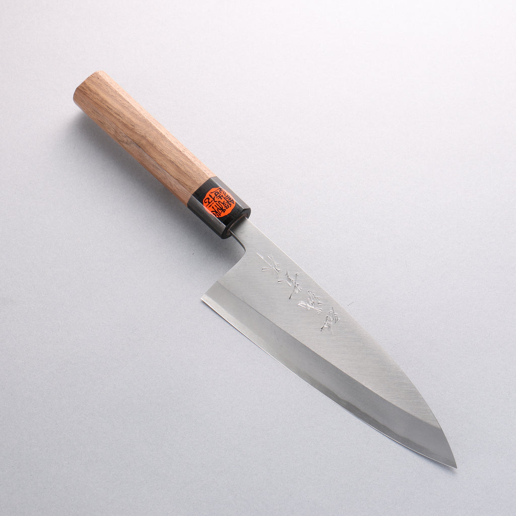 Shigeki Tanaka Silver Steel No.3 Deba 180mm Walnut Handle