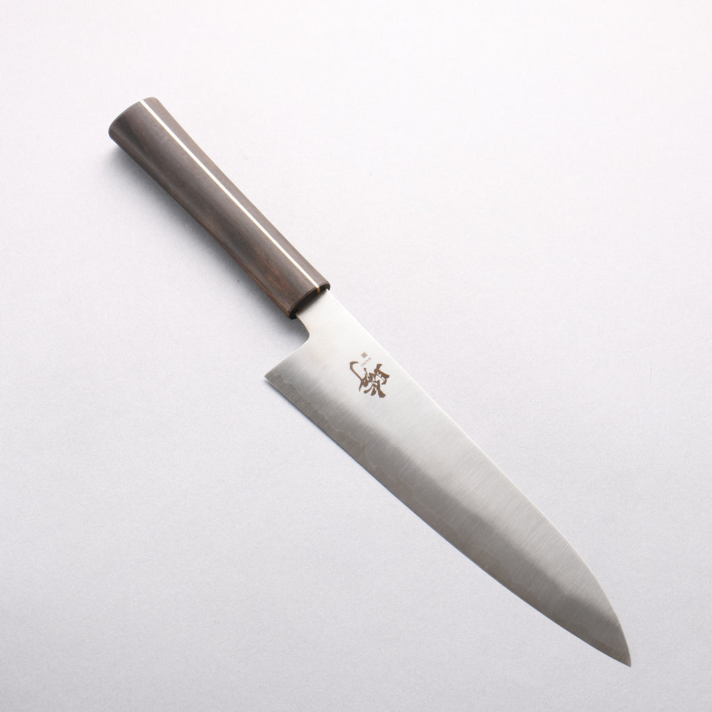 Shigeki Tanaka Majiro Silver Steel No.3 Gyuto 210mm Ebony Wood Handle