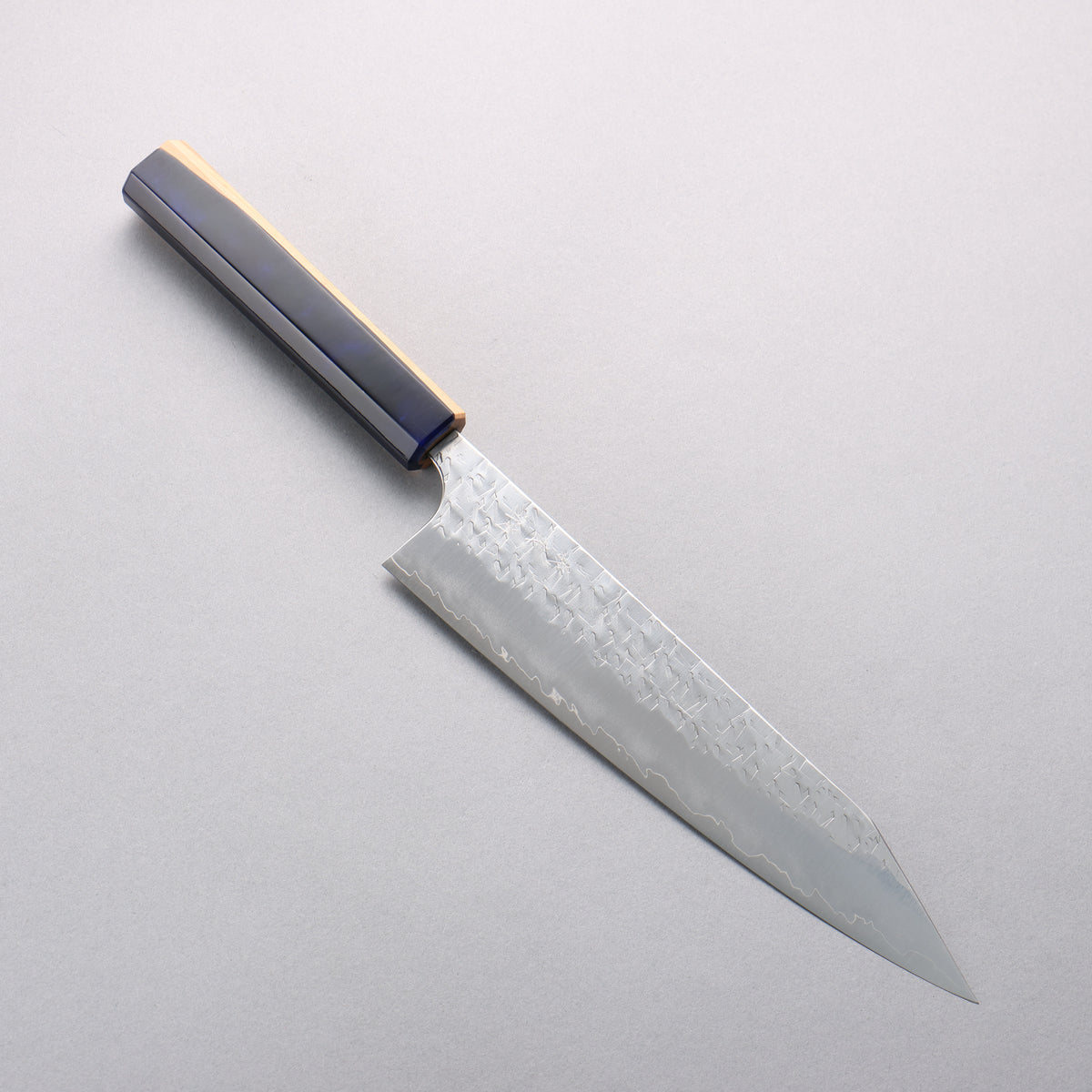 Yoshimi Kato New Pattern SG2 Hammered Kiritsuke Gyuto 210mm Olive Tree ...