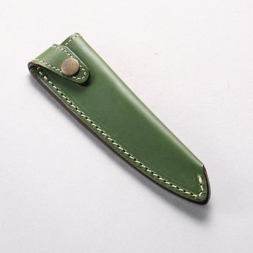 Buttero Green Sheath for 120mm Petty-Utility Leather Sheath