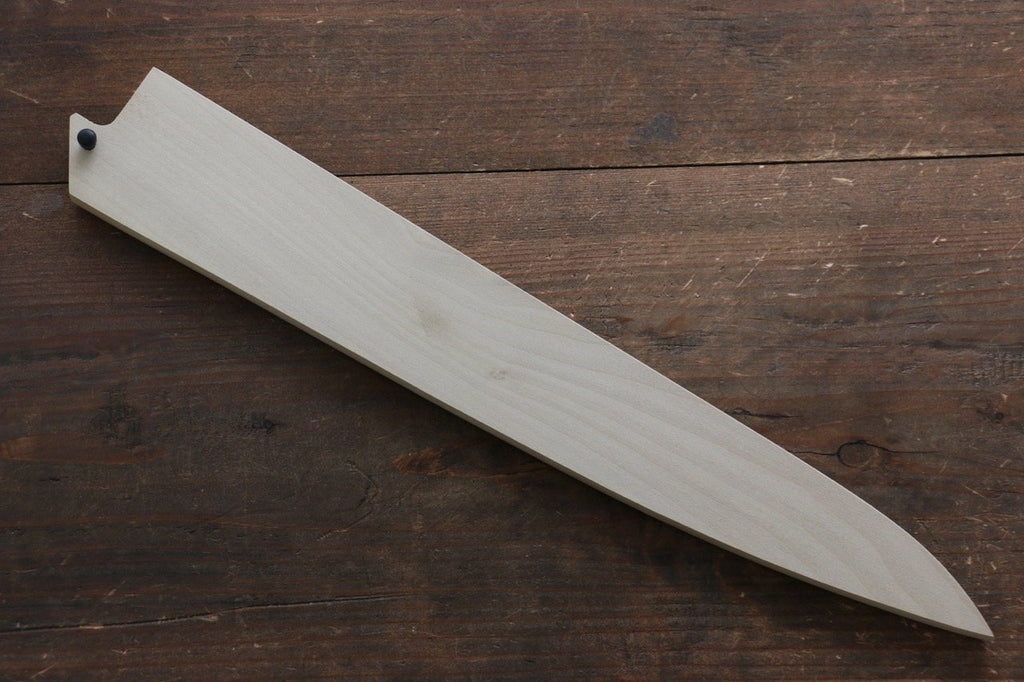 Magnolia Sheath for 300mm Sujihiki with Plywood pin Houei