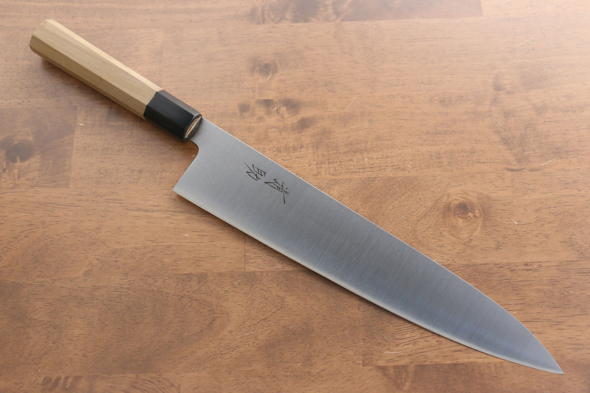 Seisuke Swedish Steel-stn Gyuto 300mm Magnolia Handle – Seisuke Knife